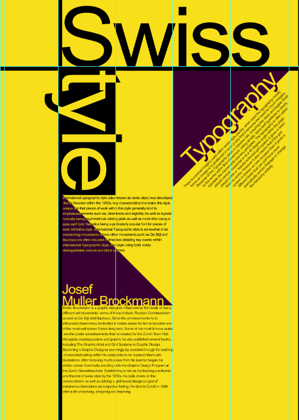 Swiss Design Grid System